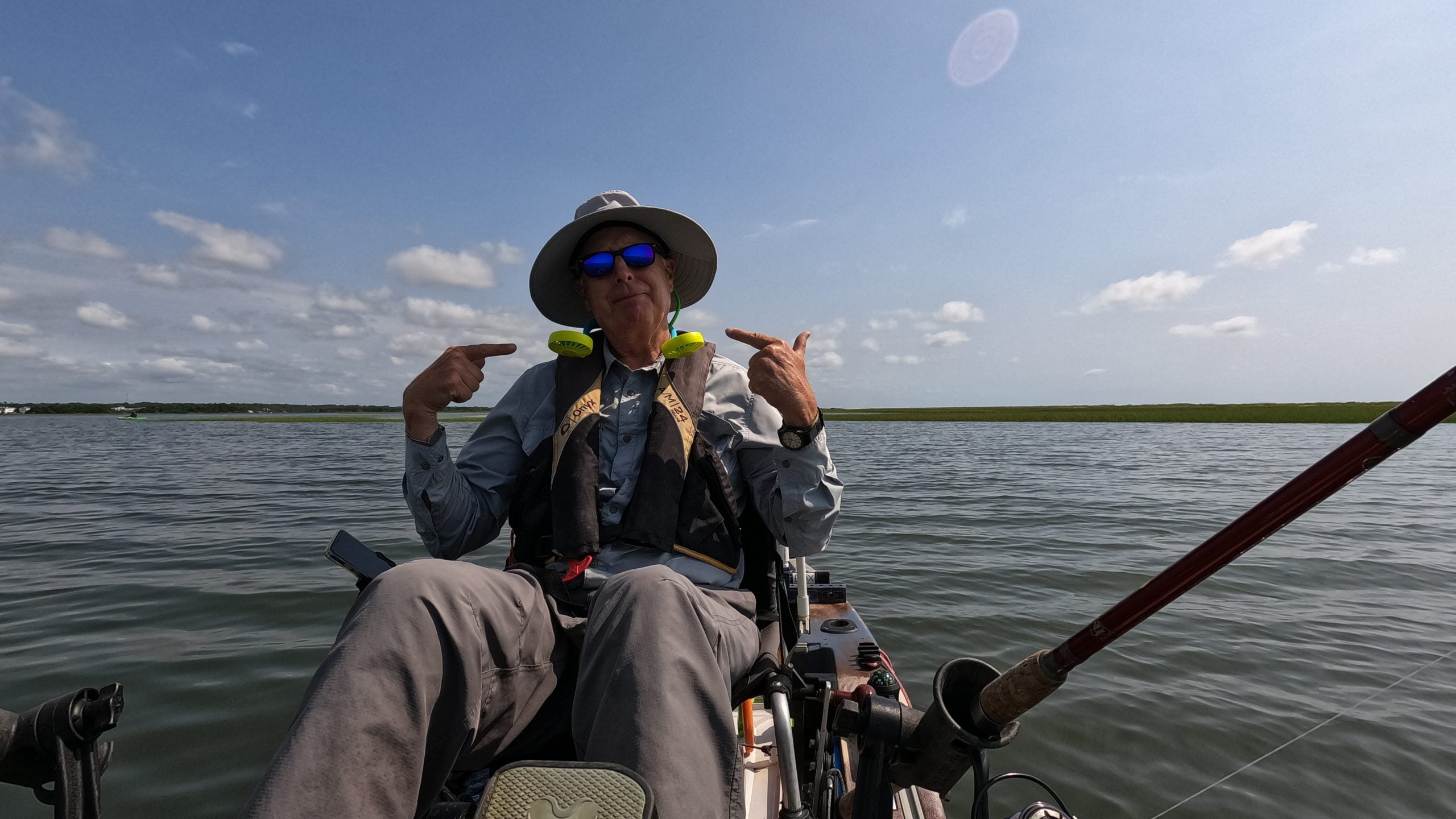 How To Stay Cool While Fishing – Cooling Head Fan Test